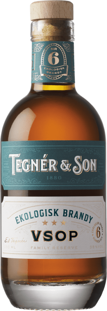 Tegnér & Son Ekologisk Brandy VSOP - Topshelfspirits