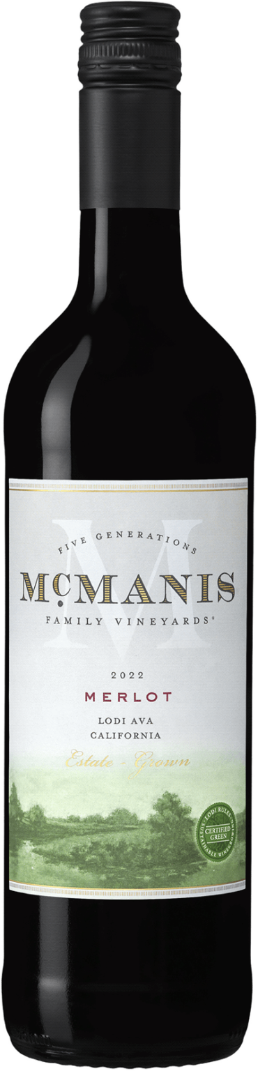 McManis Merlot - Dinadrycker